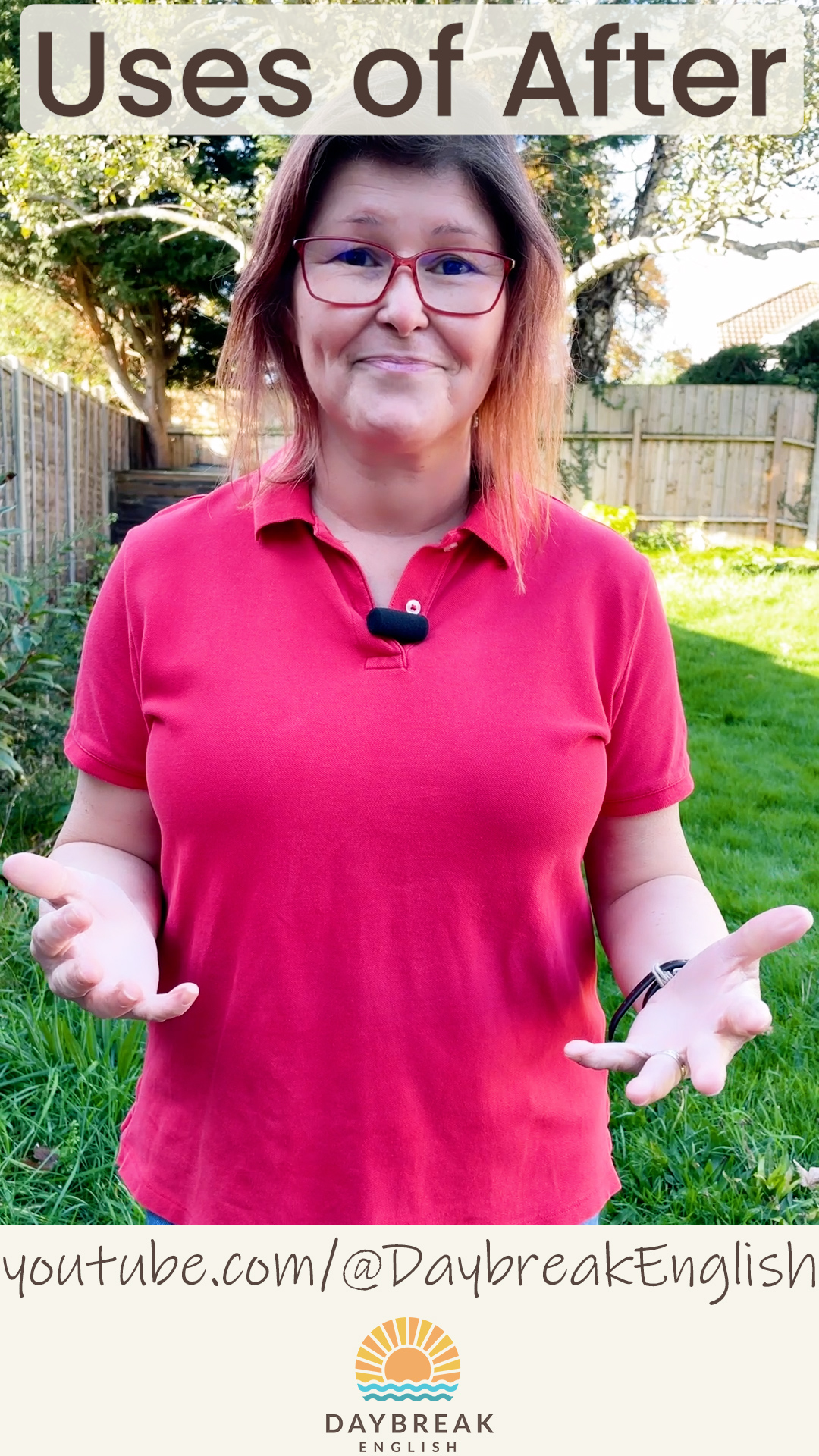 Advanced Uses of After » Daybreak English